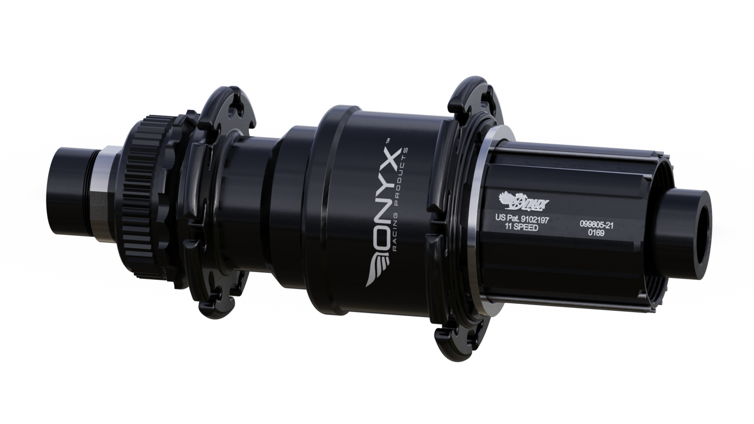 Onyx Vesper MTB CL HOOK HG-11SPD 142/12 Thru-bolt Rear Hub - Onyx ...