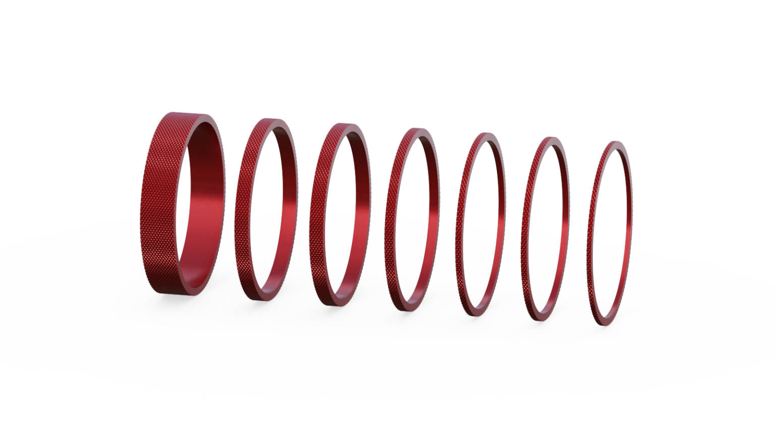 Cog Spacer Pack, HG & HGSS - 18.9mm - Onyx Racing Products