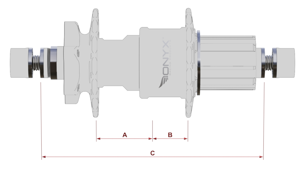 Onyx Vesper MTB BOOST ISO HG-11SPD 141/10 Bolt-on Rear Hub - Onyx ...