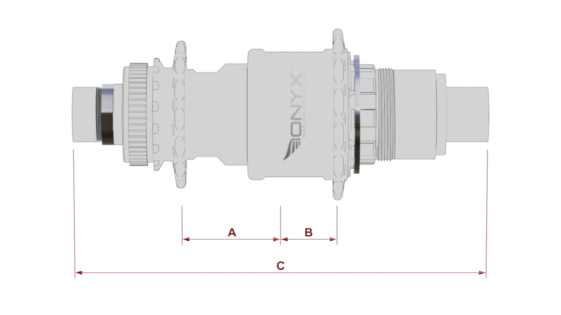 Onyx Vesper MTB CL XDR 142/12 Thru-bolt Rear Hub - Onyx Racing Products