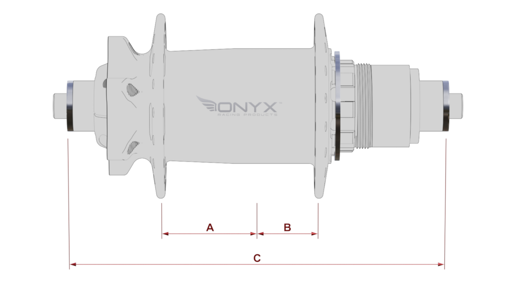 Onyx MTB MFU BOOST ISO XDR 141/QR Rear Hub - Onyx Racing Products