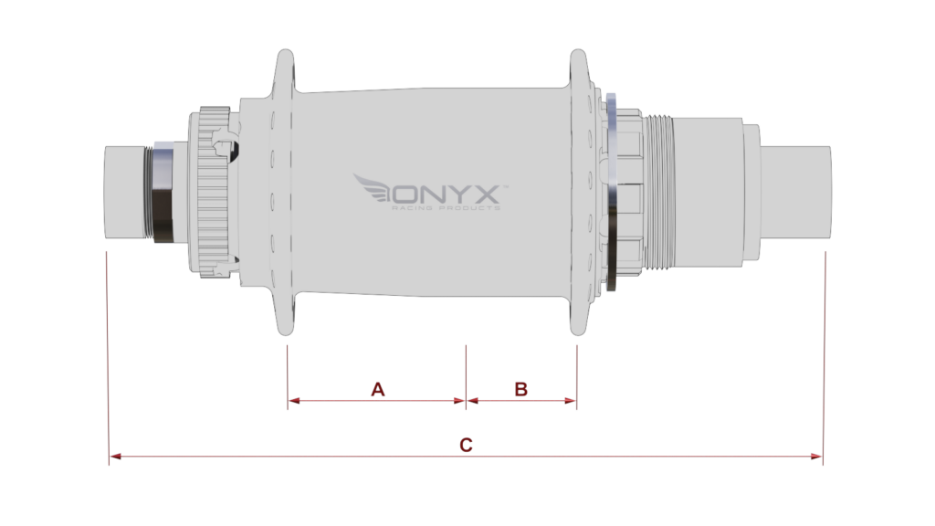 Onyx MTB MFU BOOST CL XDR 148/12 Thru-bolt Rear Hub - Onyx Racing Products
