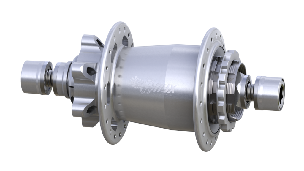 Onyx BMX ULTRA ISO HG-110/10mm Bolt-on Rear Hub - Onyx Racing Products